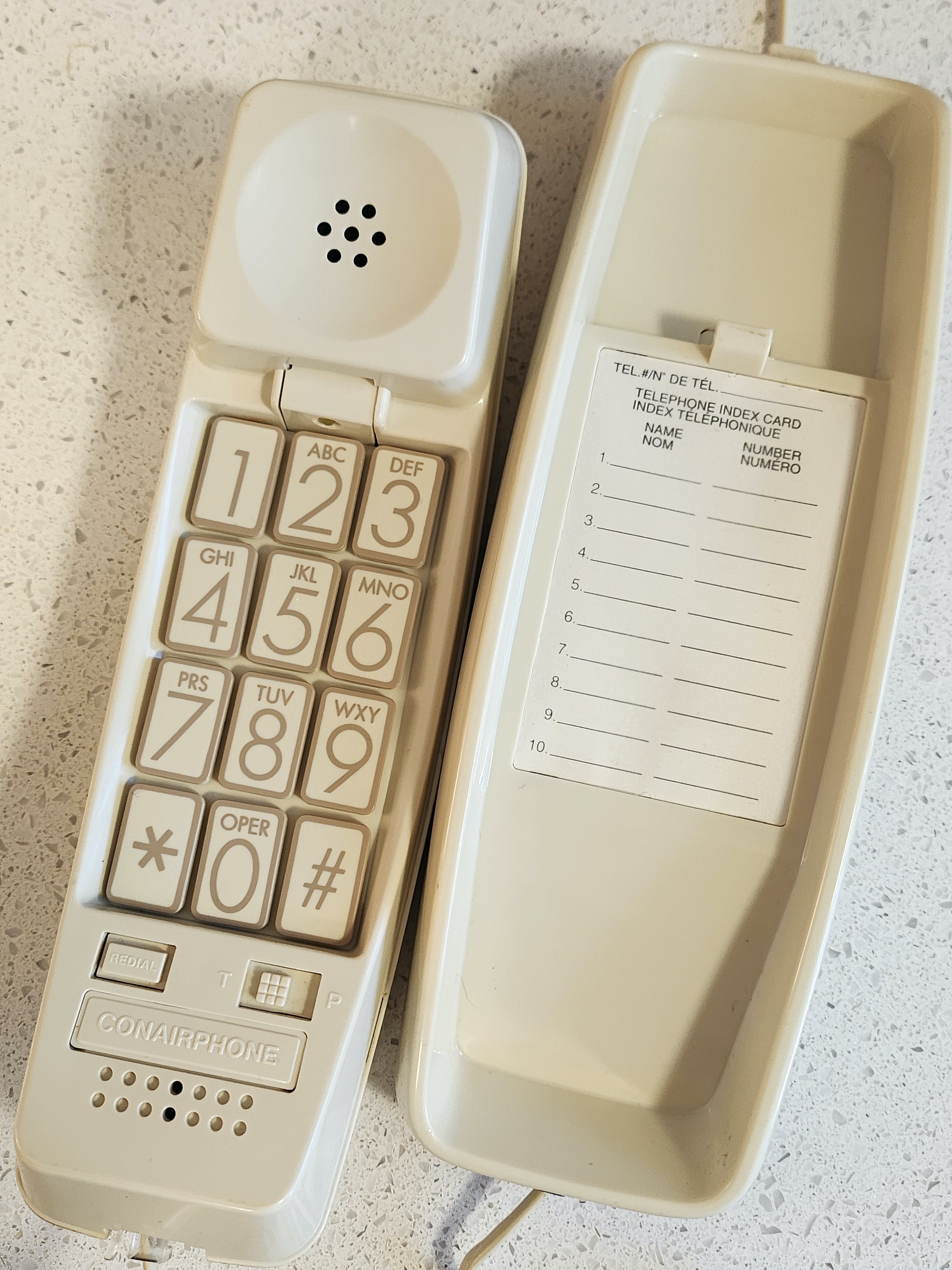 Classic Push Button Phone 1990s Large Buttons Stylish Desk - Etsy