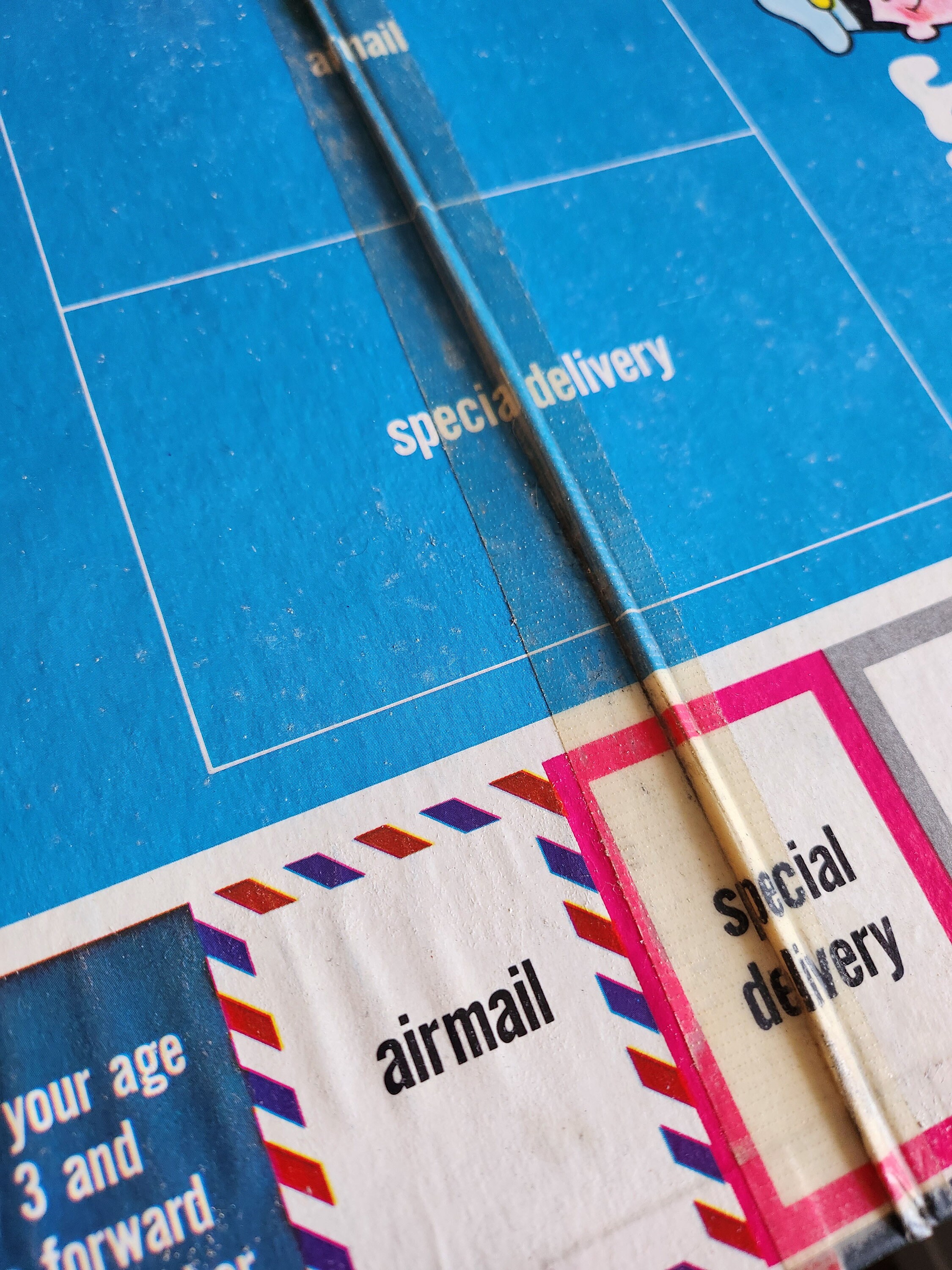 1968 Post Office Game by Hasbro, Hassenfeld Bros. canada Ltd., No ...