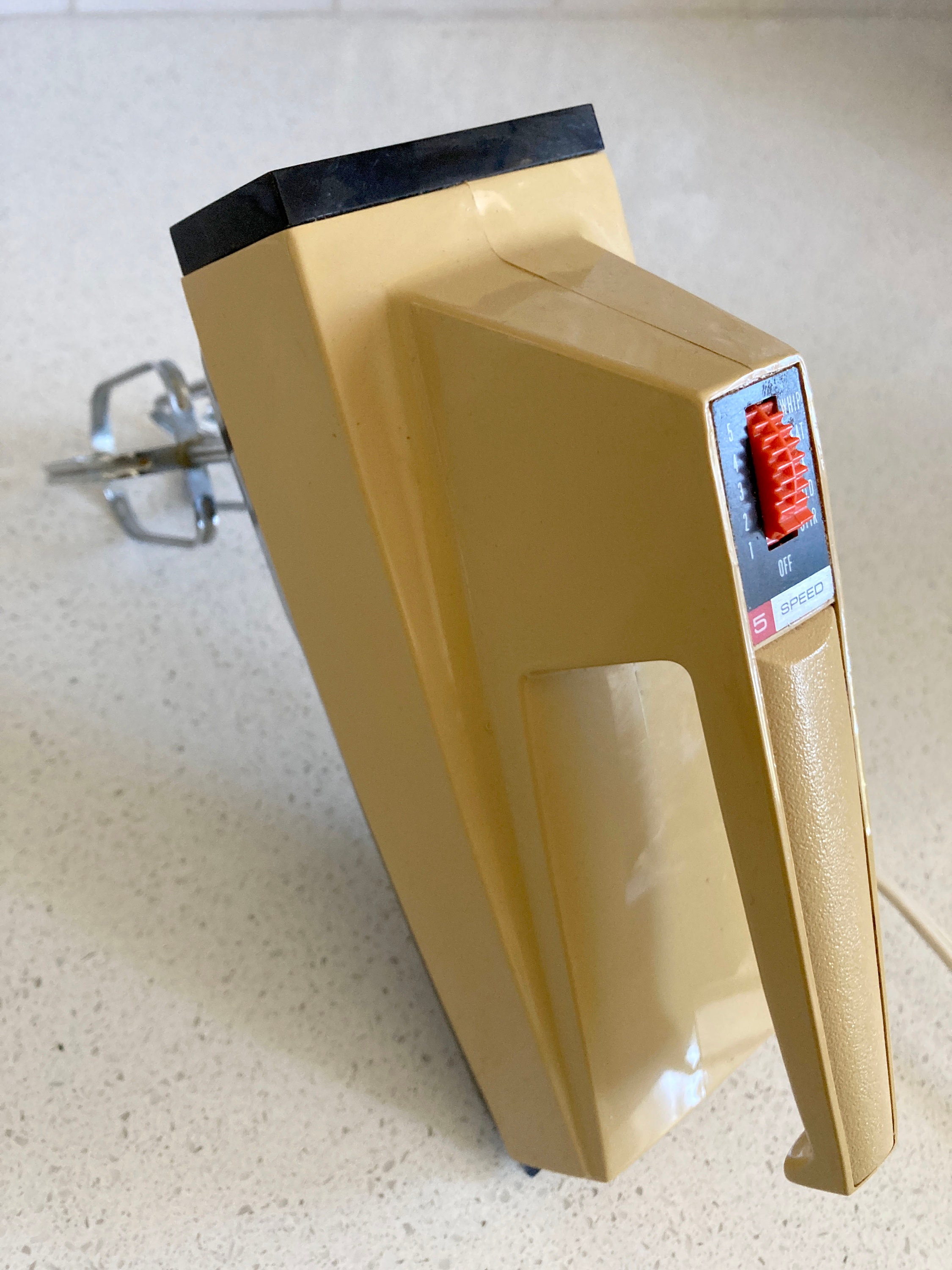 1980s Vintage Philips Hand Mixer, Electric 5 Speed Mixer, Retro ...