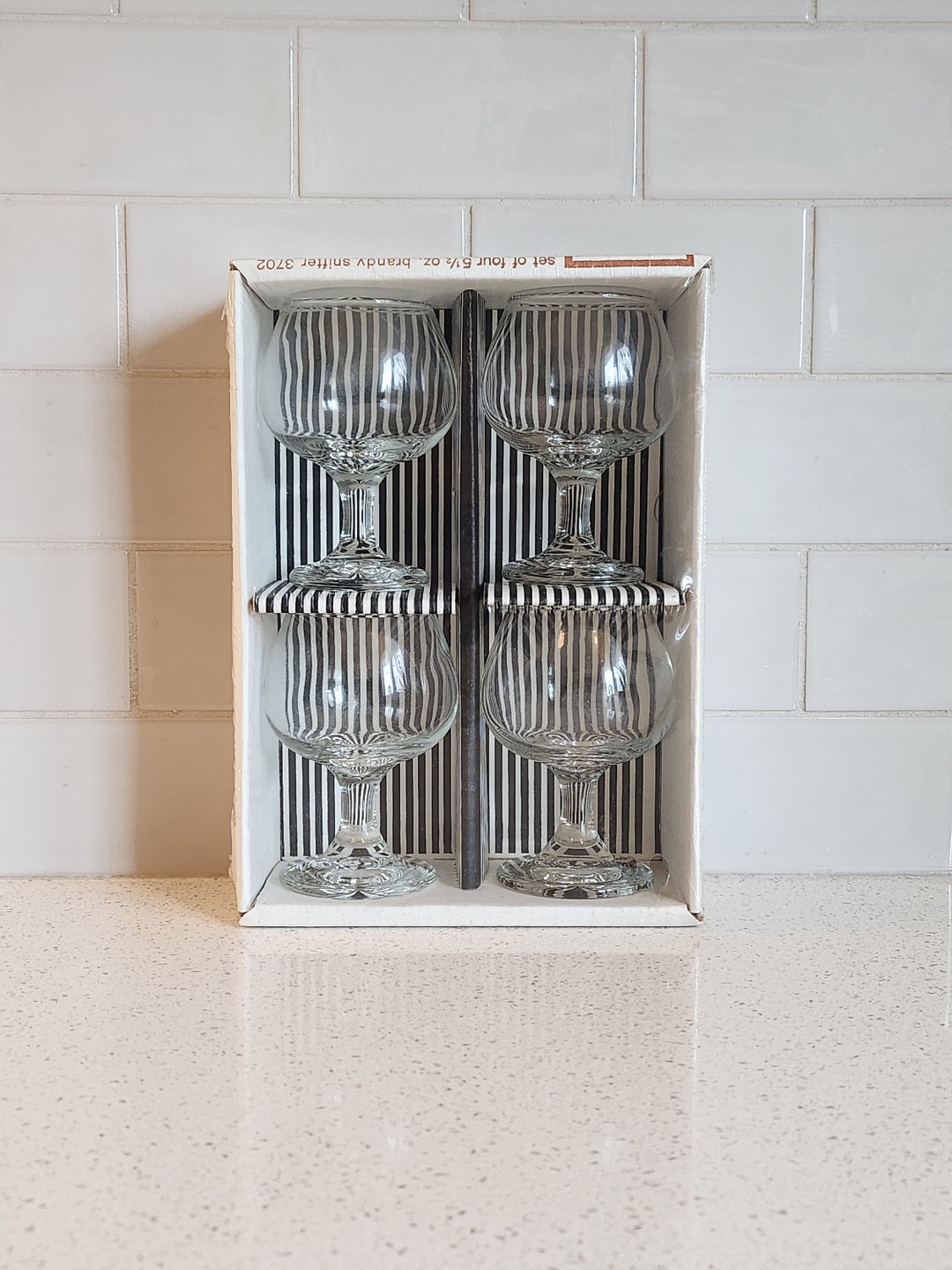 New Old Stock Libbey Brandy Snifters, Set of 4, Mr. Pro Home Bartender ...