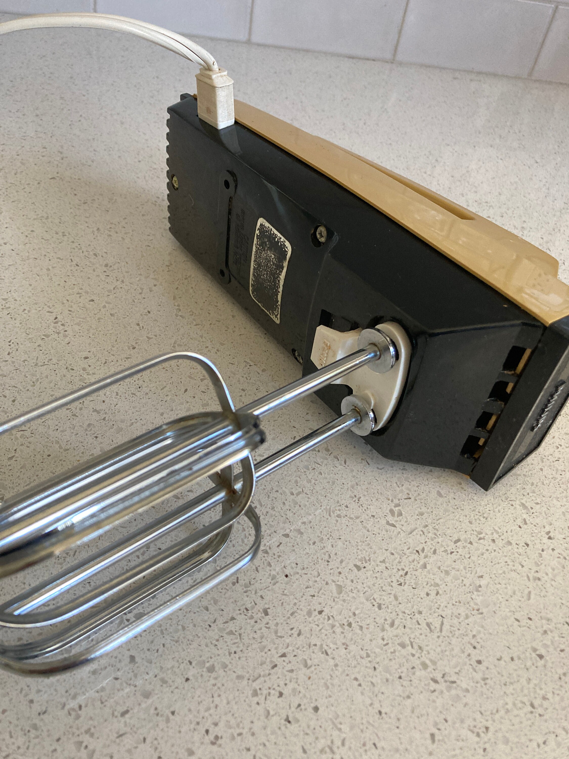 1980s Vintage Philips Hand Mixer, Electric 5 Speed Mixer, Retro ...