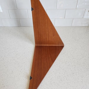 MCM Teak Butterfly Shelves, Poul Cadovius for Cado Denmark, Pair of ...