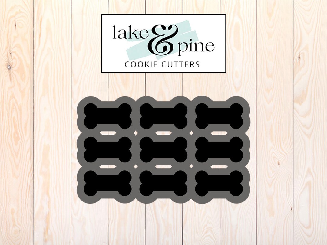 Multi Mini Dog Bone Cookie Cutter - Etsy