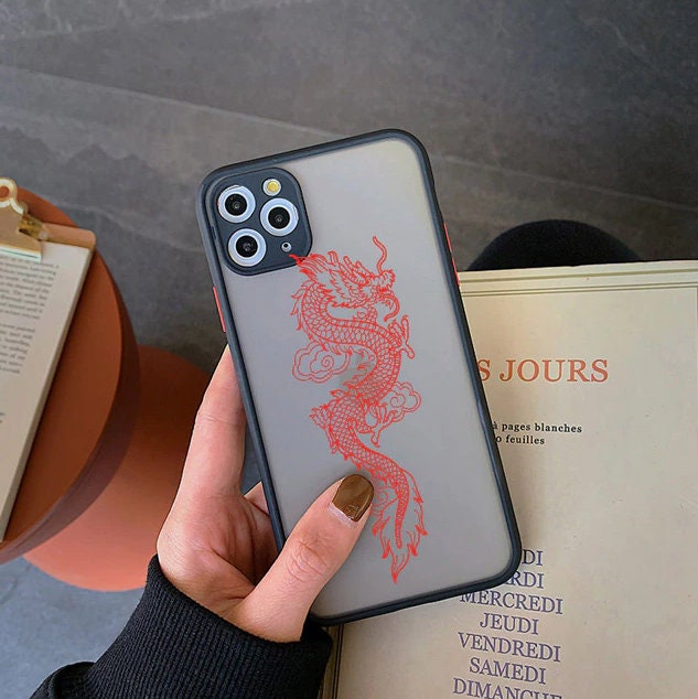 Blue Dragon Phone Case - Etsy