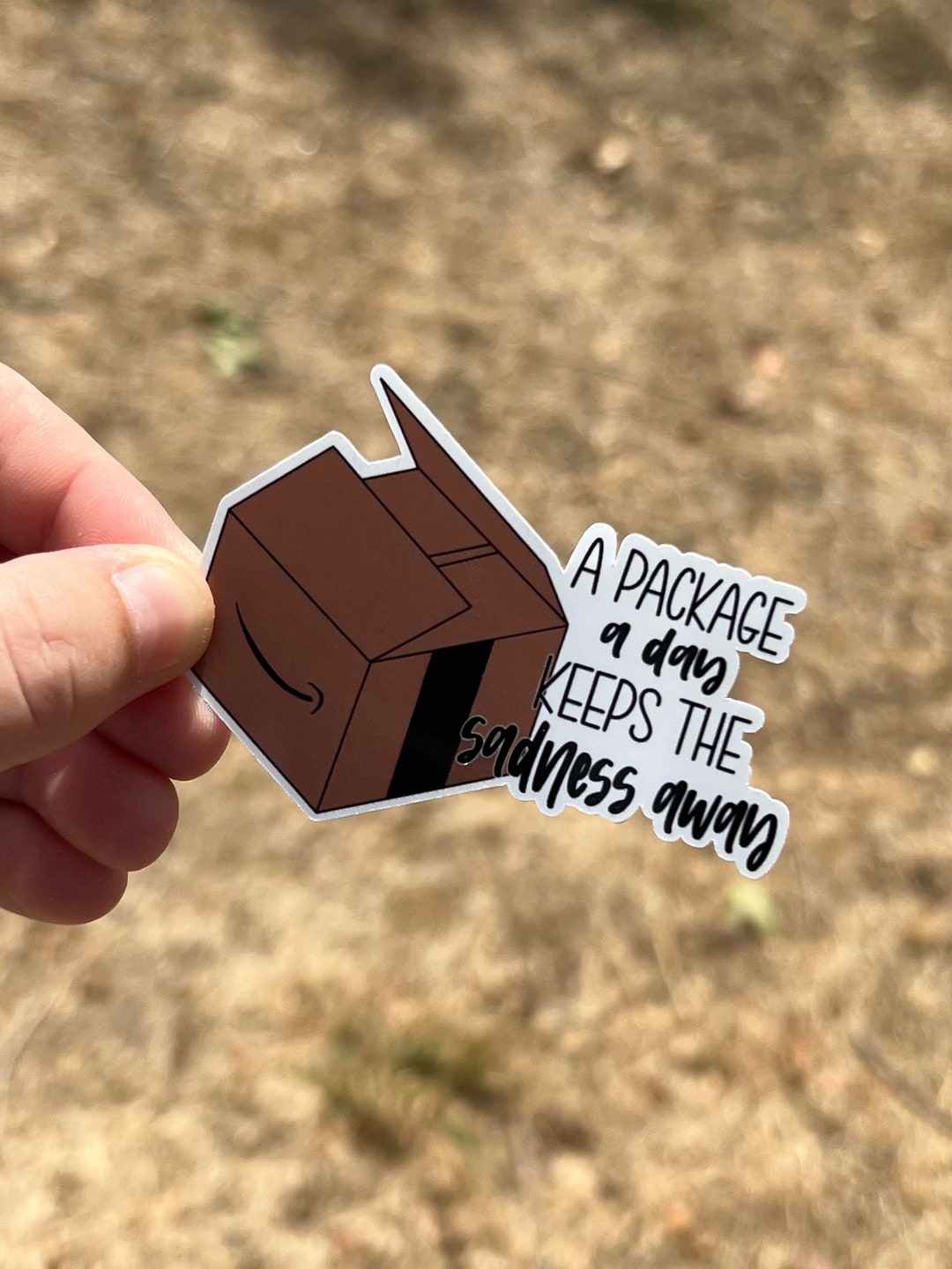 Package a Day Vinyl Sticker: Funny Laptop Decal (3") - Etsy