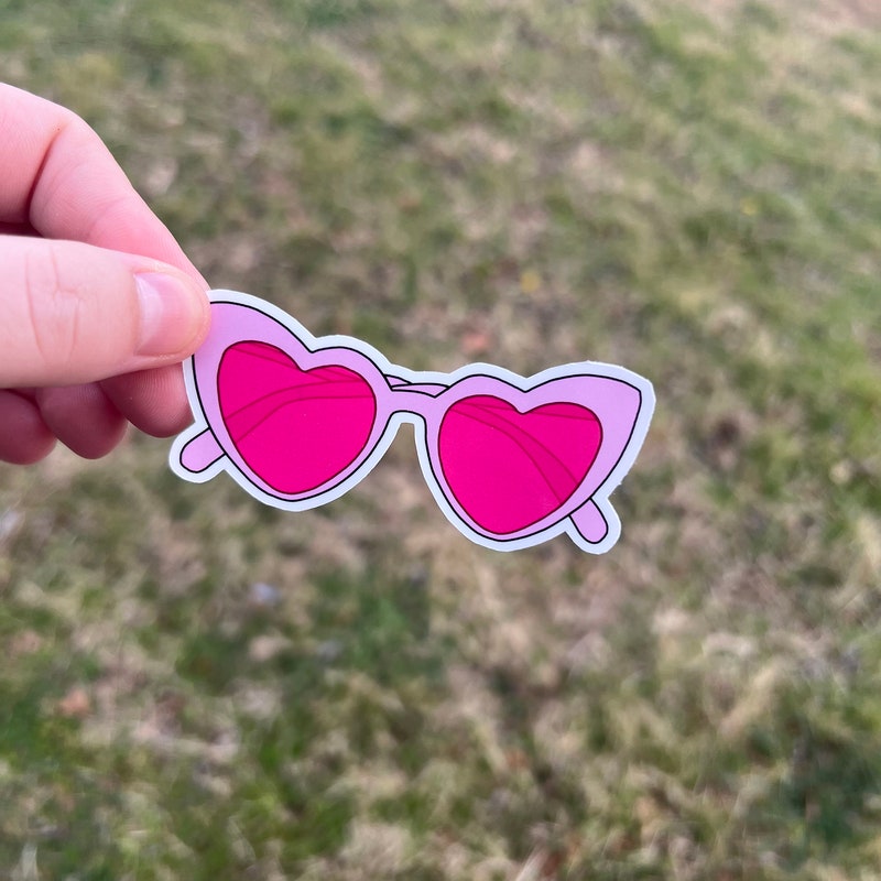 Heart Sunglasses - Etsy