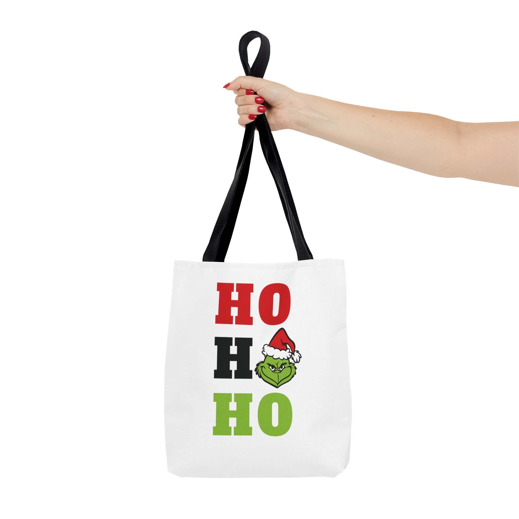 Grinch Christmas Tote Bag, the Grinch Bag, Grinch Apparel, Cute Tote ...