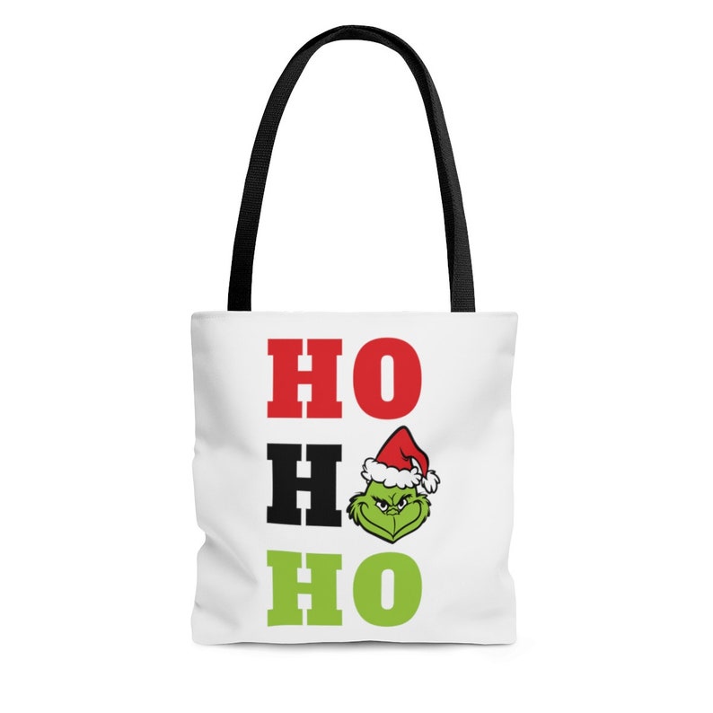 Grinch Christmas Tote Bag the Grinch Bag Grinch Apparel - Etsy