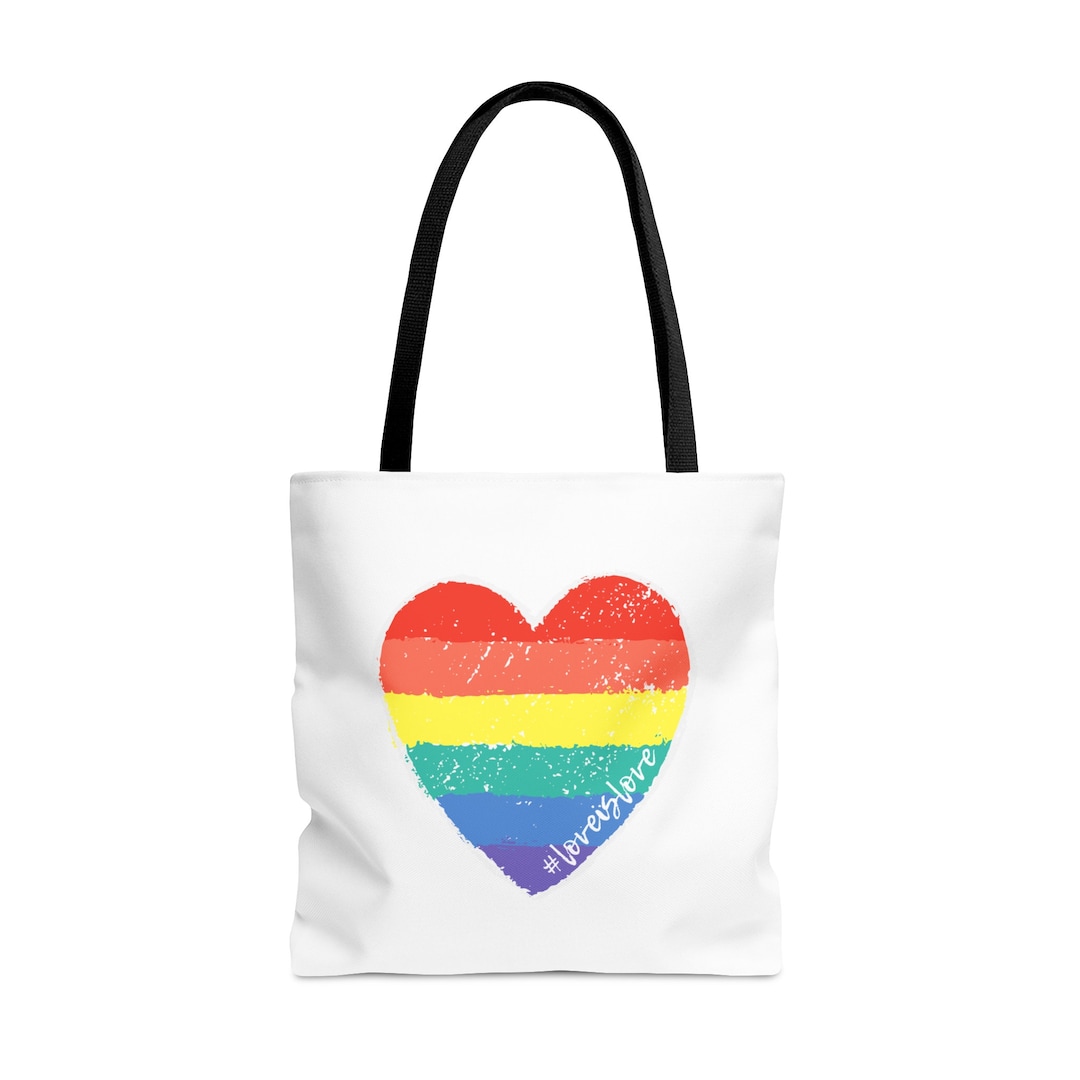 Pride Tote Bag, Pride Bag, Rainbow Bag, Pride Month, Gift for Pride ...