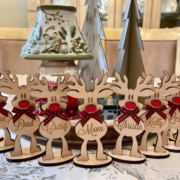 Christmas Placecards - Etsy