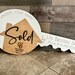 Personalized Realtor Key Realtor Wood Key Sign Sold Sign Realtor ...
