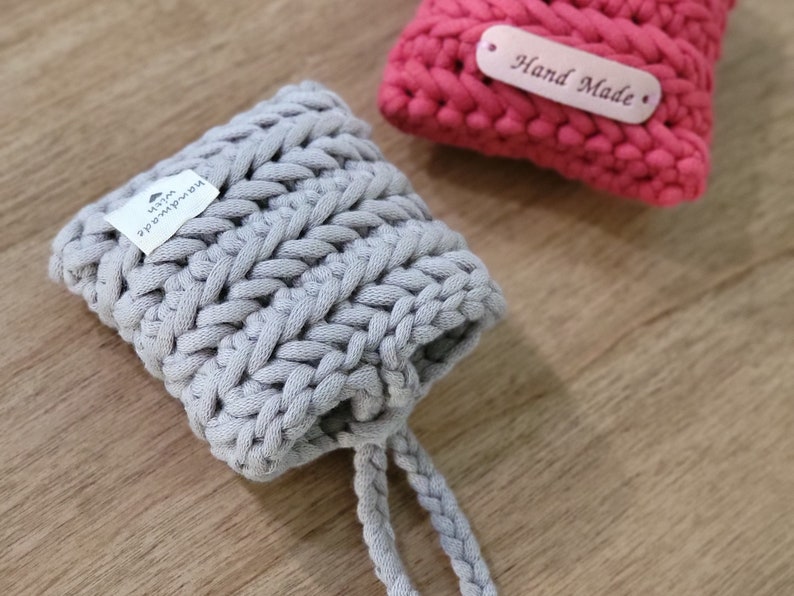 CROCHET PATTERN, Video Tutorial, Modified Herringbone Airpod/earbud ...