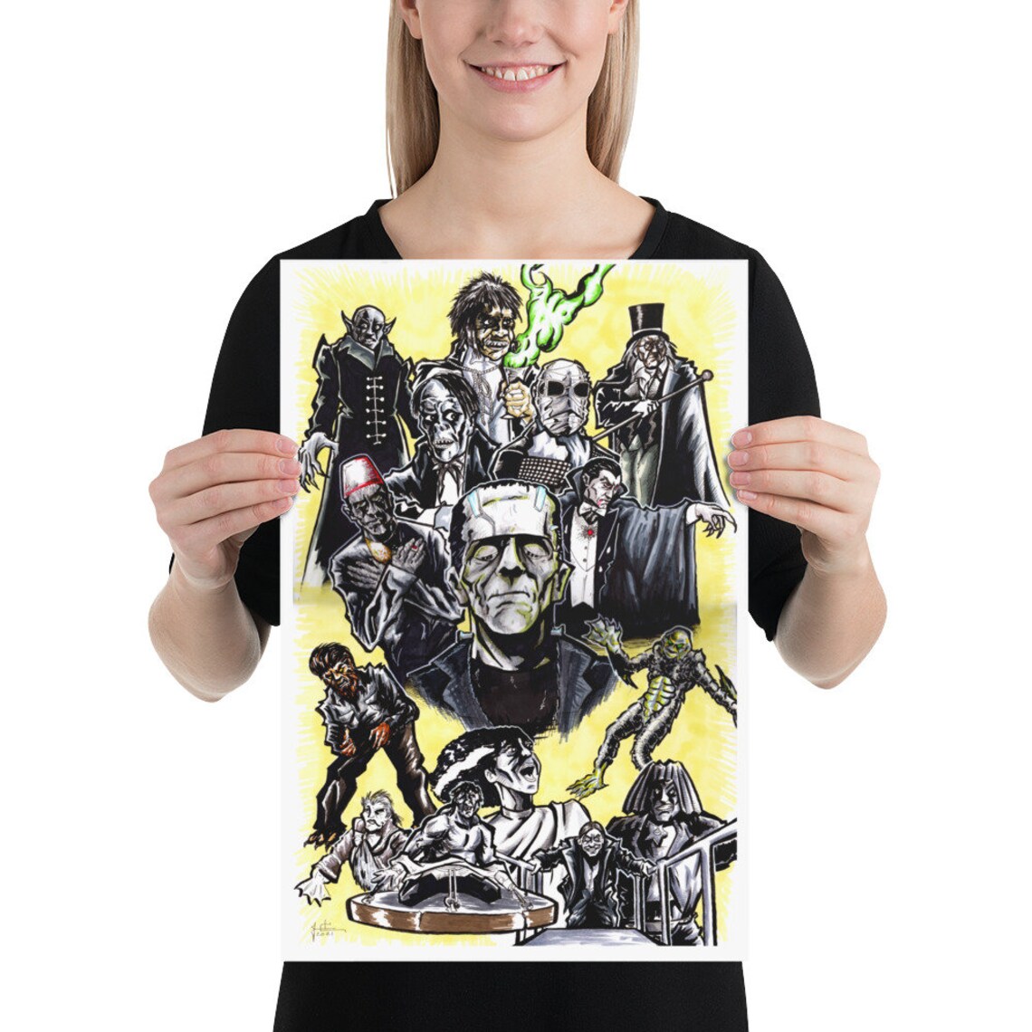 Classic Horror Icons - Etsy