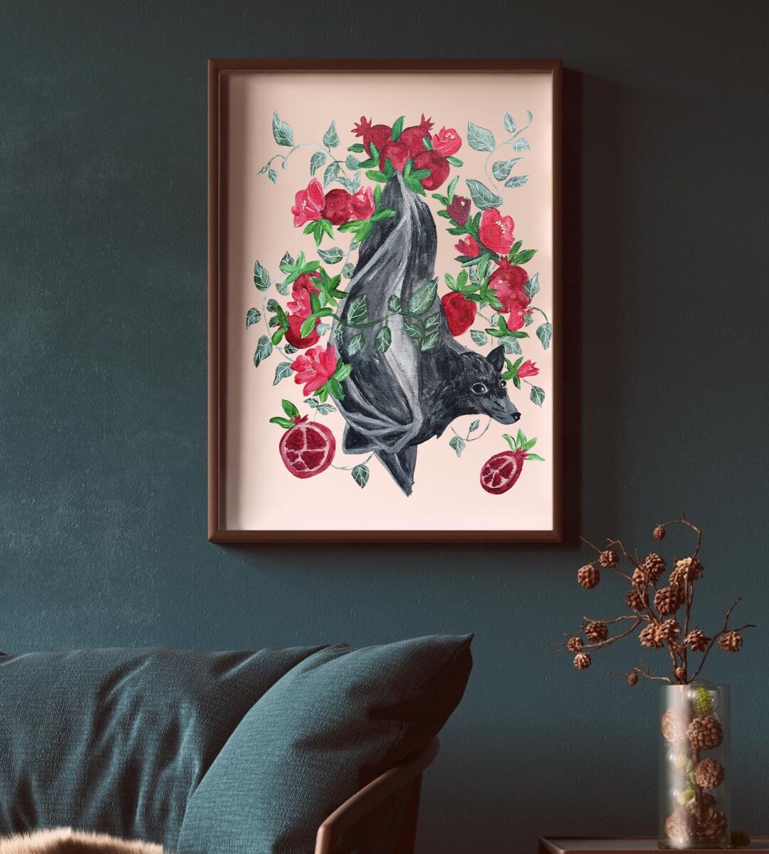 Luna the Fruit Bat - Etsy