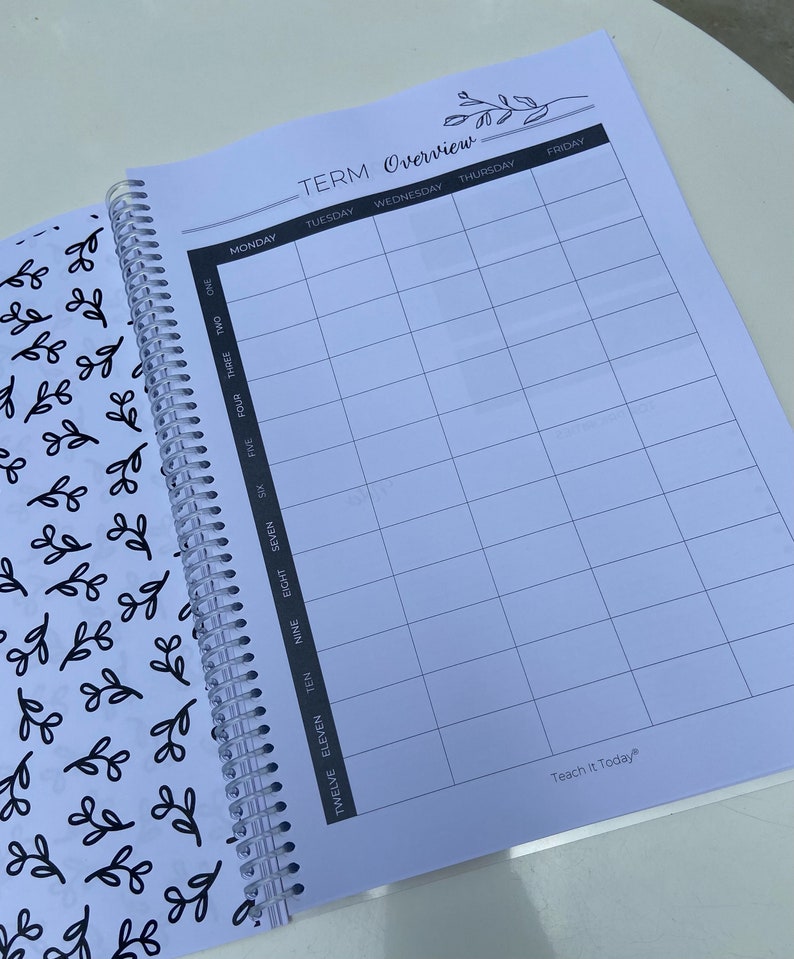 Teacher Planner 2022 Australia Printable - Etsy Australia