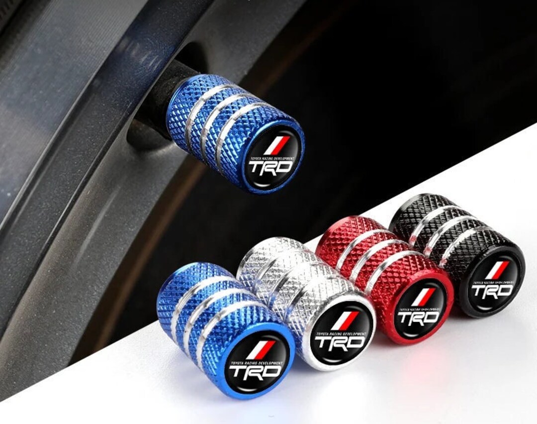 TRD Accessories for Toyota Cars, Suvs. TRD Aluminum Alloy Valve Stem ...