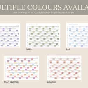 2025 Full Year Wall Planner: Minimalist Landscape Calendar (printable ...