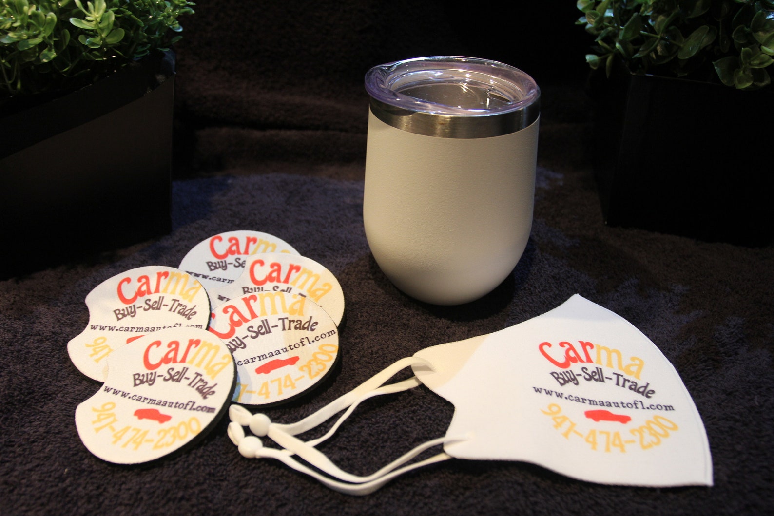 Personalized Custom Coaster for Business / Car / Home Set of - Etsy