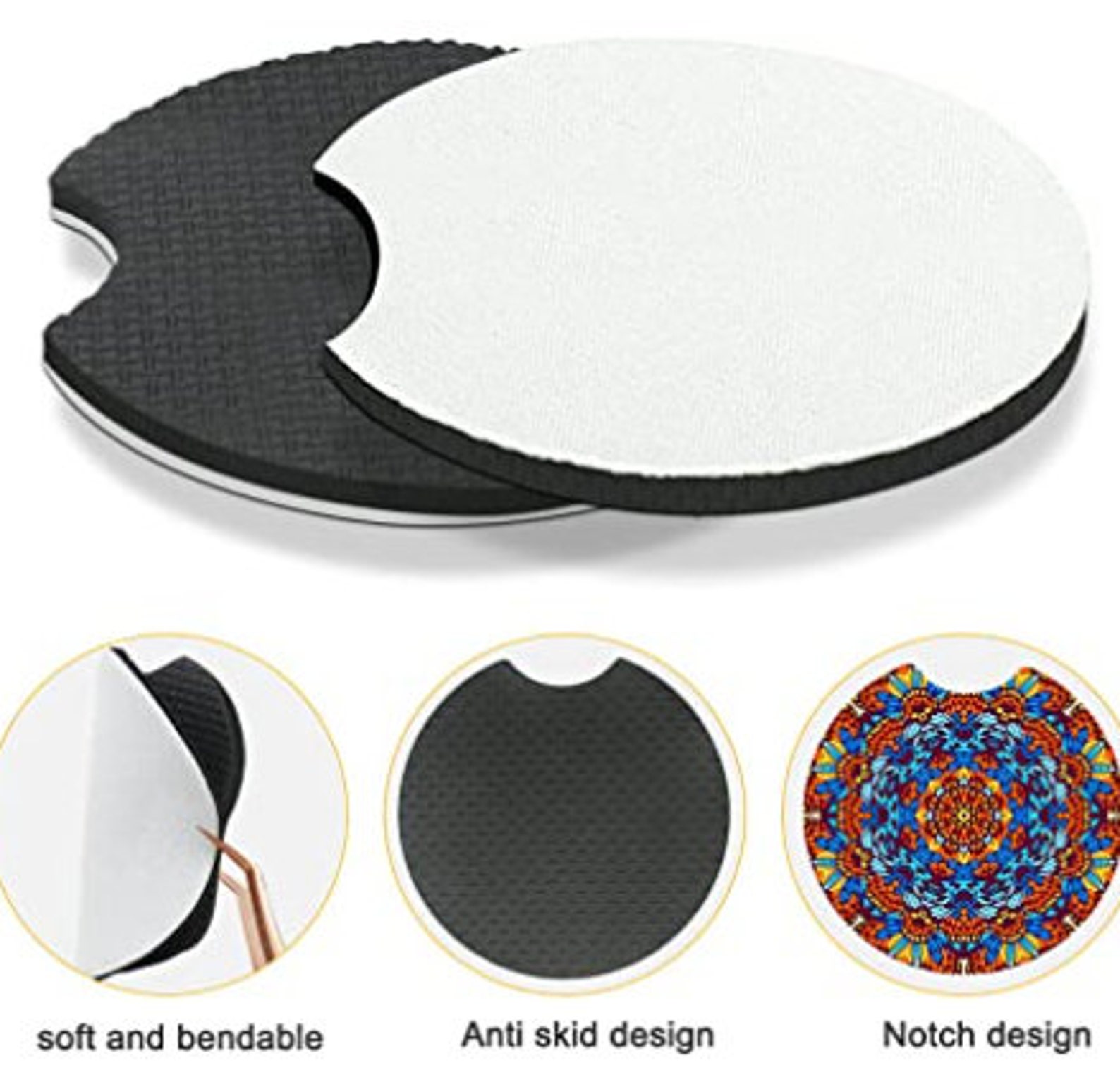 Personalized Custom Coaster for Business / Car / Home Set of - Etsy