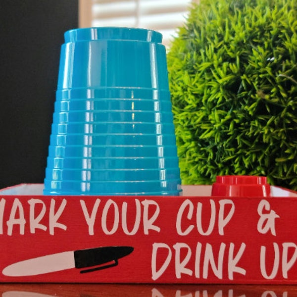 Mark Your Cup and Drink Up - Etsy
