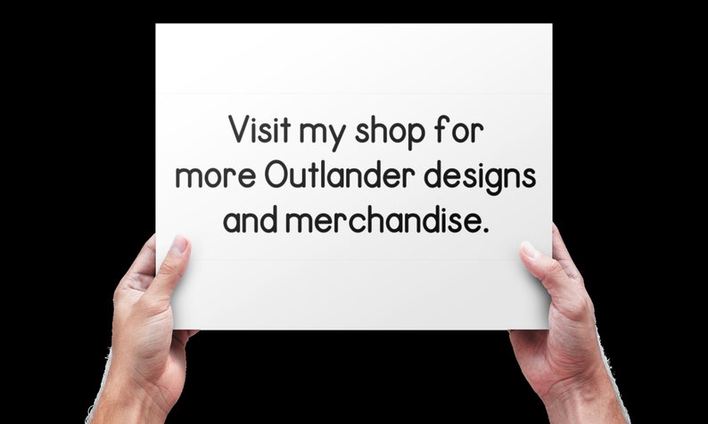 Outlander Decal Outlander Car Decal Dinna Fash Outlander - Etsy
