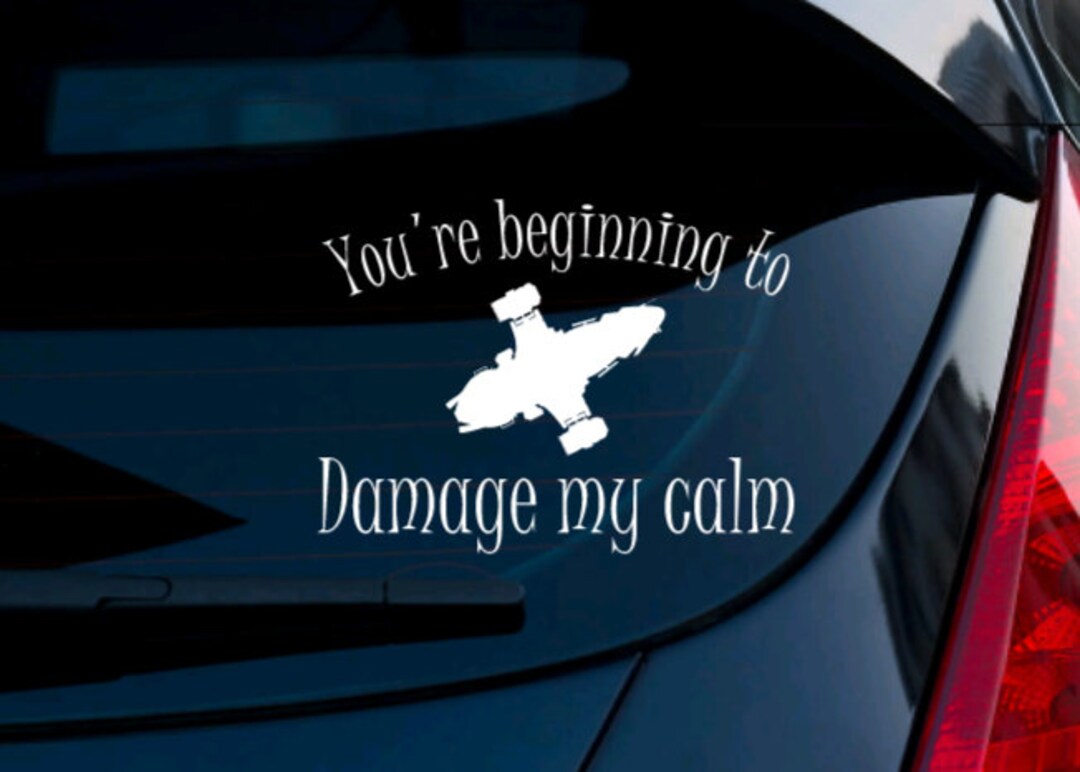 Serentiy Decal, Firefly Decal, Firefly Car Sticker, Serenity Car Decal ...