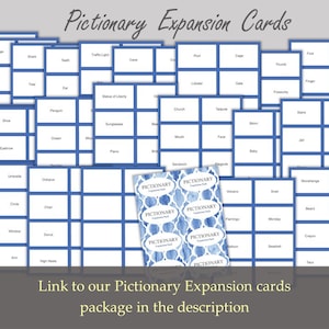 Charades Expansion Pack | Printable Cards | DIY Party Games | Family ...