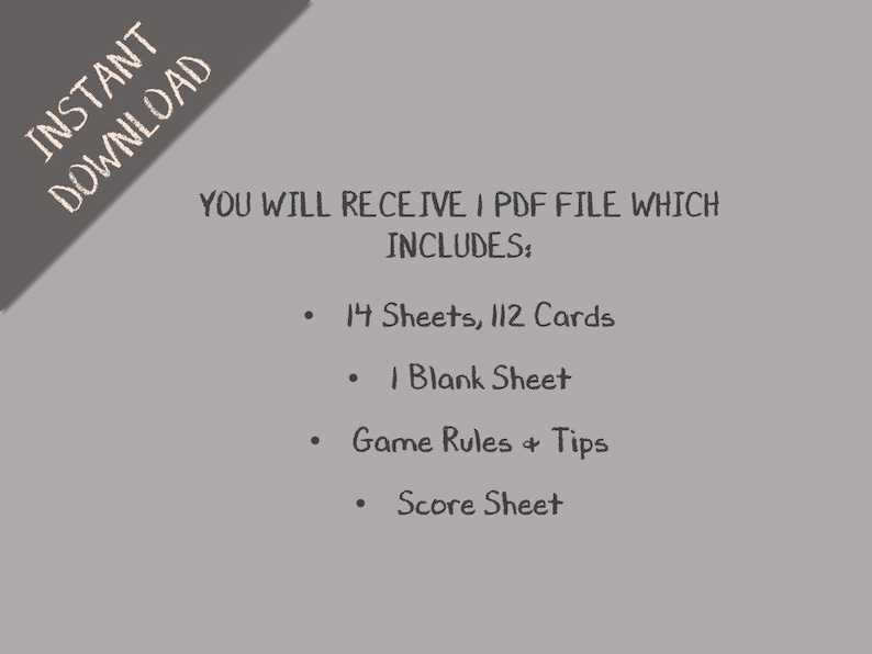 Charades Expansion Pack | Printable Cards | DIY Party Games | Family ...