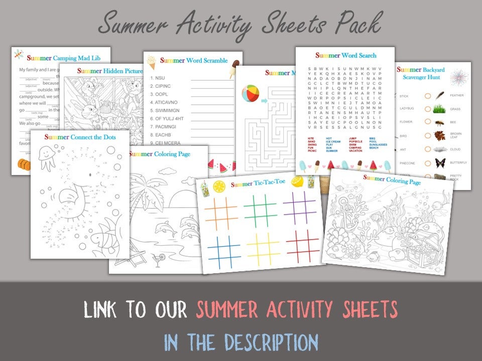 Road Trip Car BINGO Pack / Travel Bingo / Kids Car Games / Print at ...