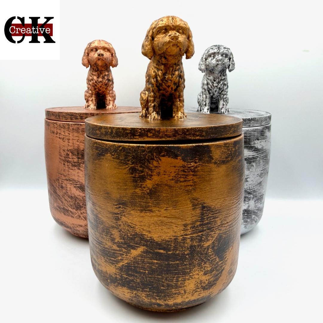 Maltese Urn - Bronze, Gold or Silver Color - Etsy