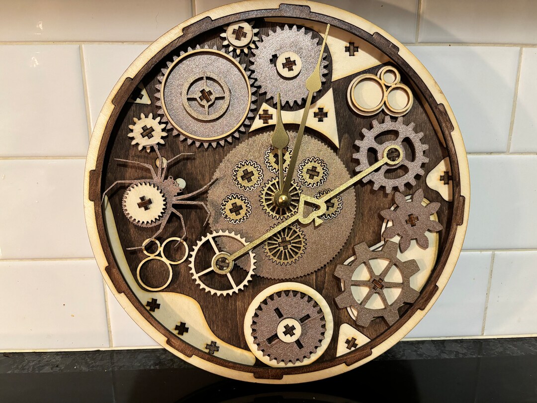 Steampunk Clock - Etsy