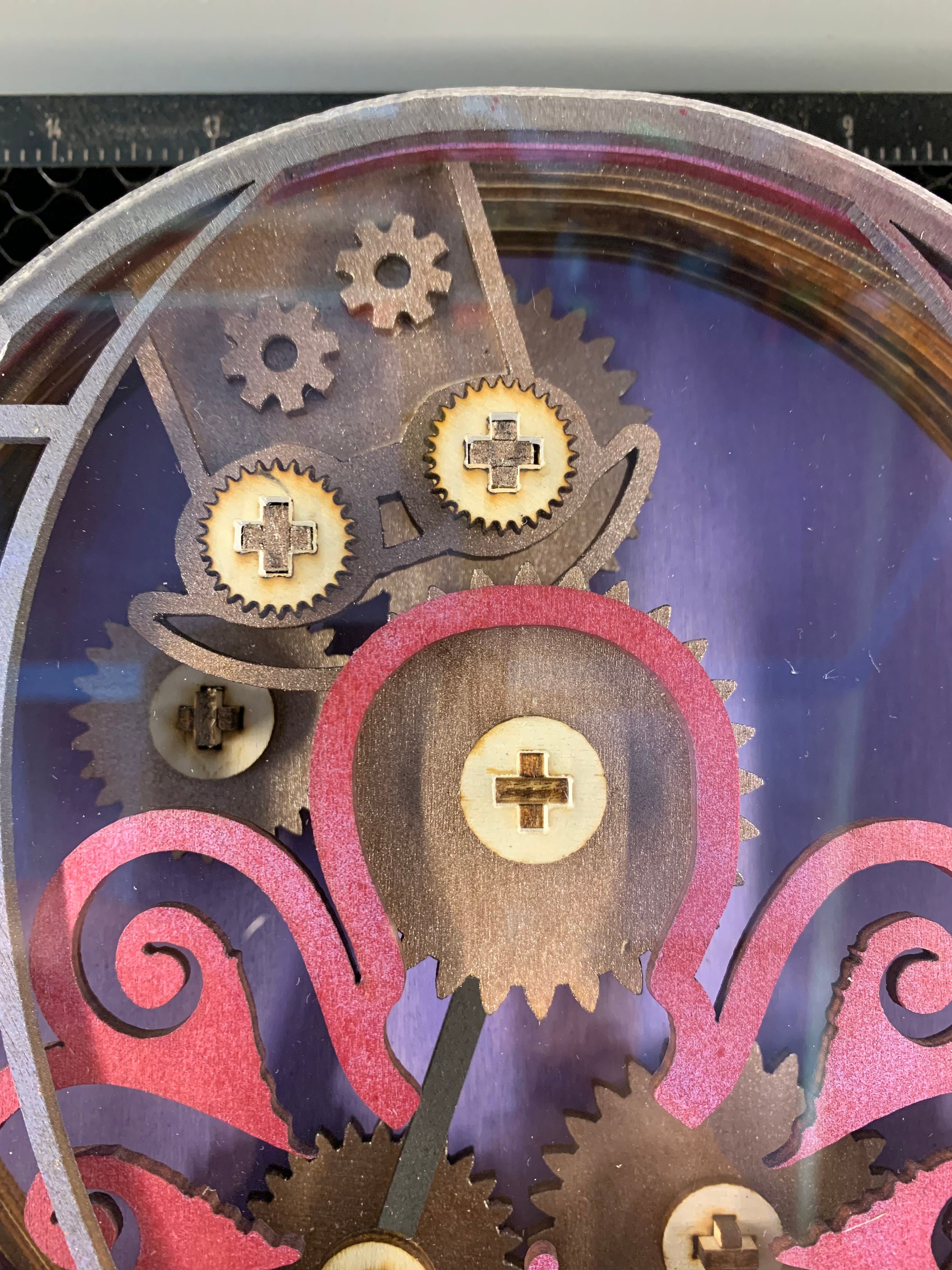 3D Steampunk Balloon Mandala - Etsy