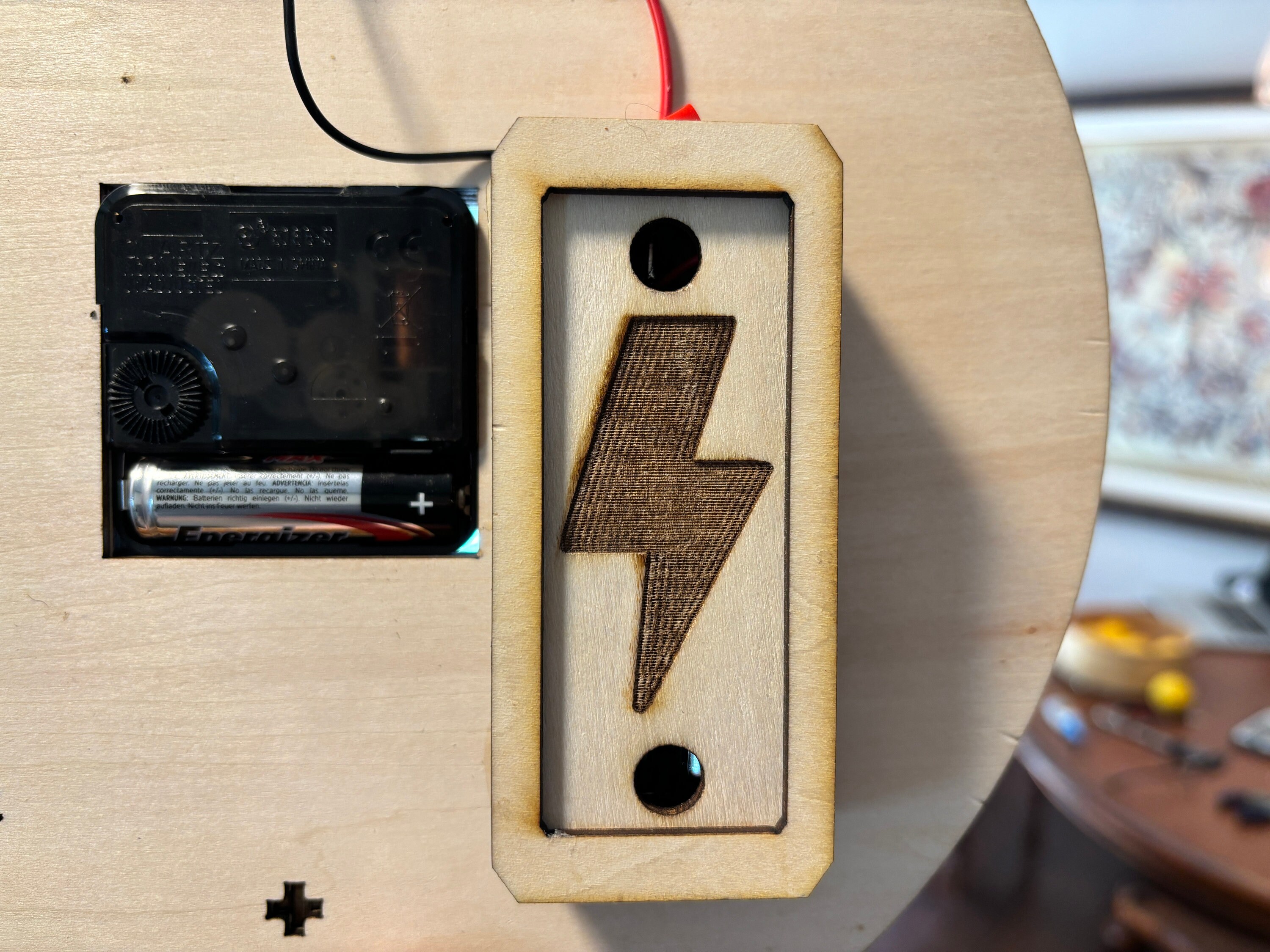 Motorized Gear Moving Clock. - Etsy