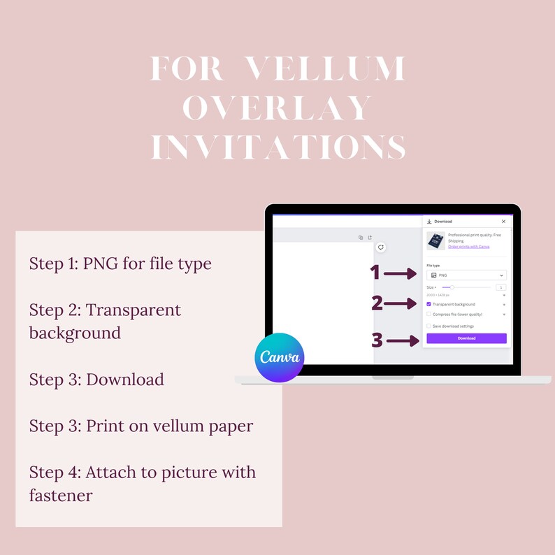 Minimalist Vellum Overlay Wedding Save the Date Modern | Etsy