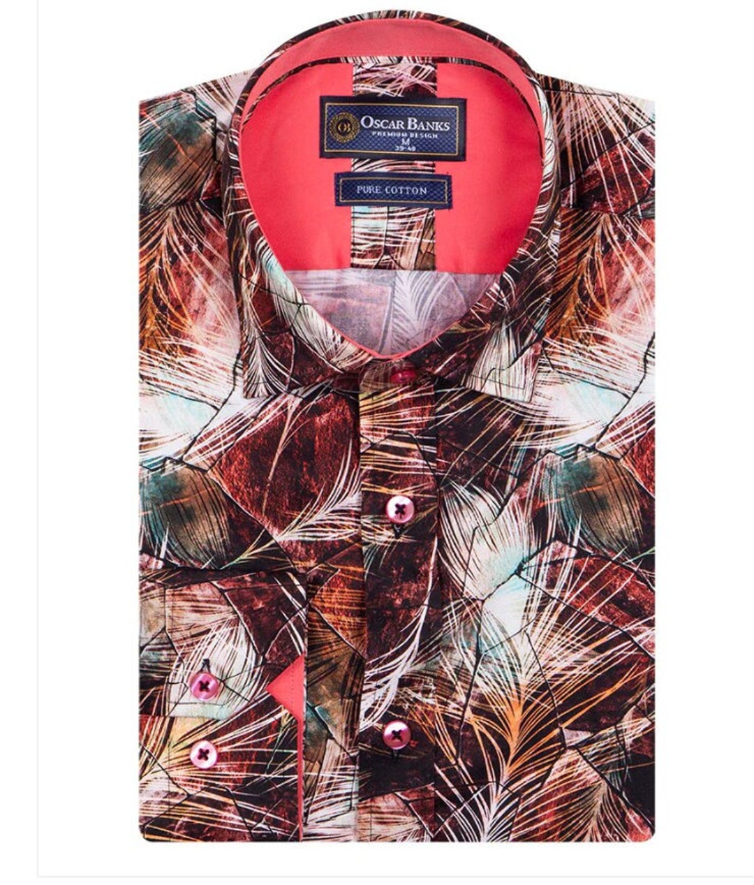 Rustic Floral Pure Cotton Print Shirt - Etsy