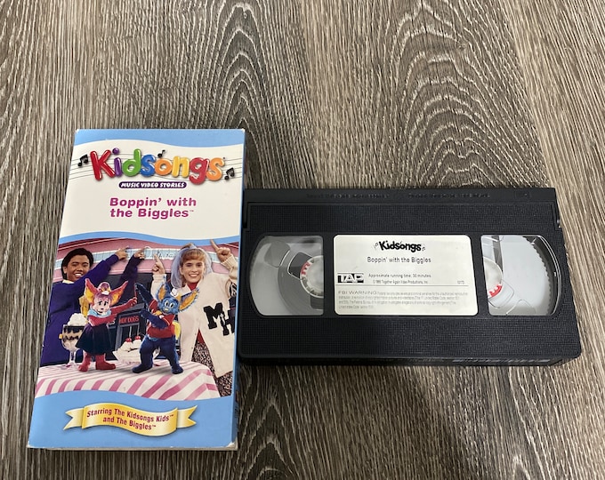 Kidsongs: Boppin’ With the Biggles 2002 VHS - Etsy