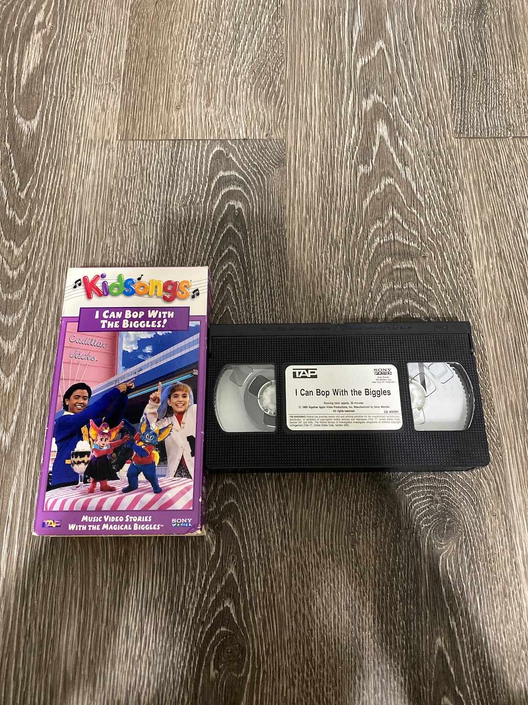 Kidsongs: I Can Bop With the Biggles 1998 VHS - Etsy