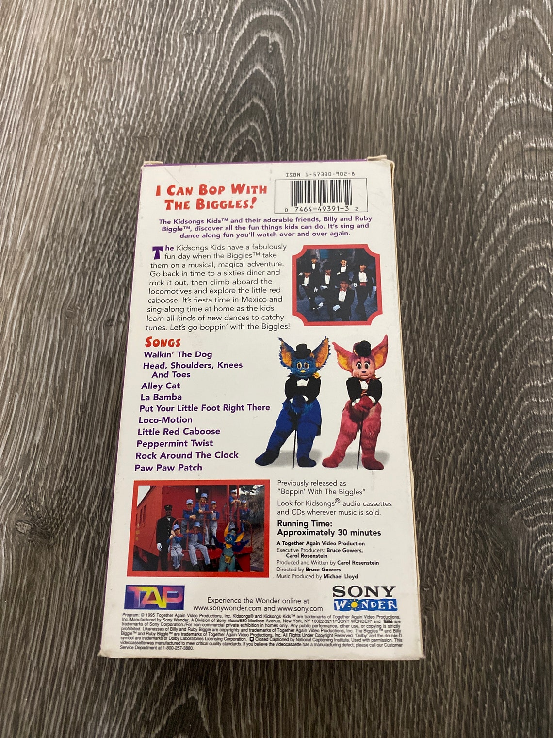 Kidsongs: I Can Bop With the Biggles 1998 VHS - Etsy