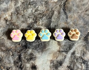 Croc Charms Paw Print - Etsy