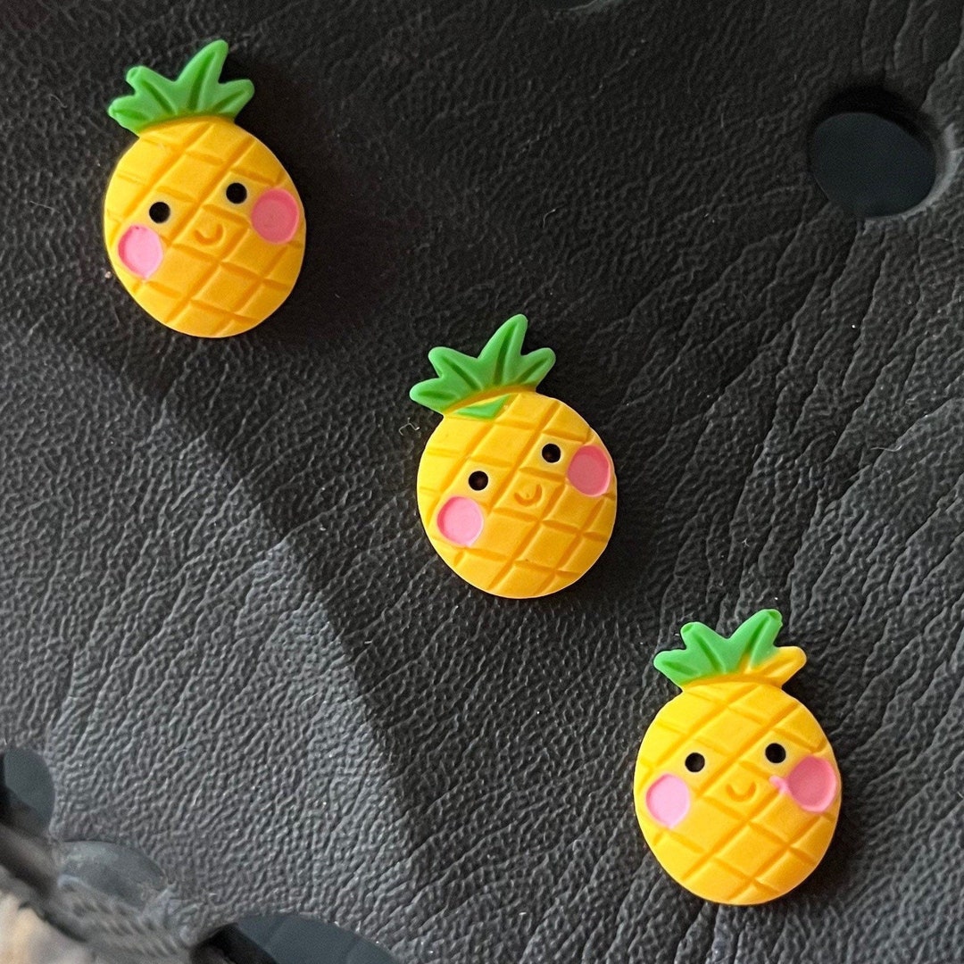 Pineapple Shoe Charms - Etsy