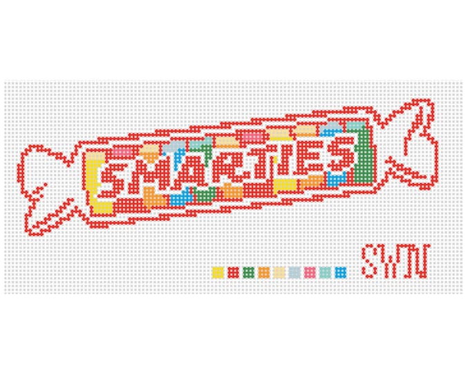 Smarties Needlepoint Canvas - Etsy