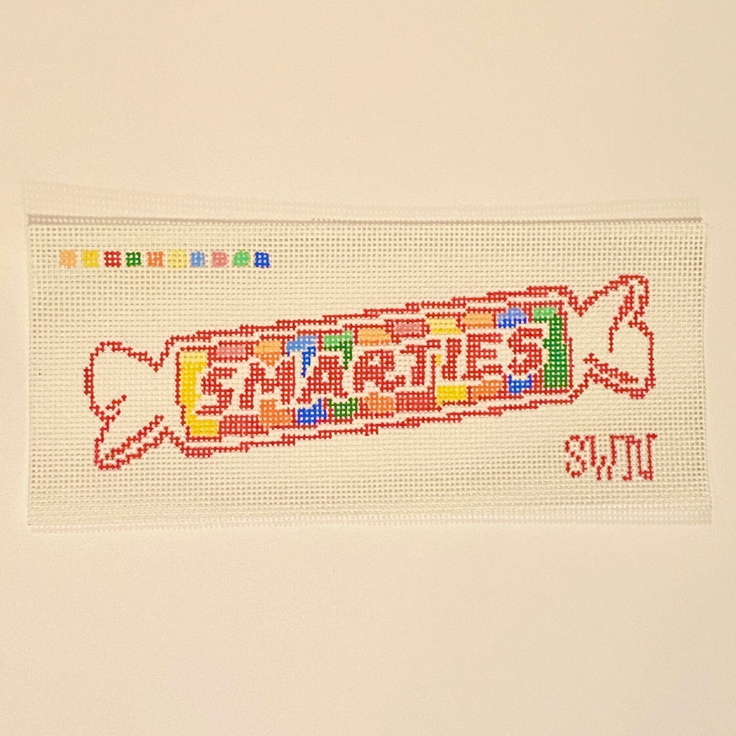 Smarties Needlepoint Canvas - Etsy