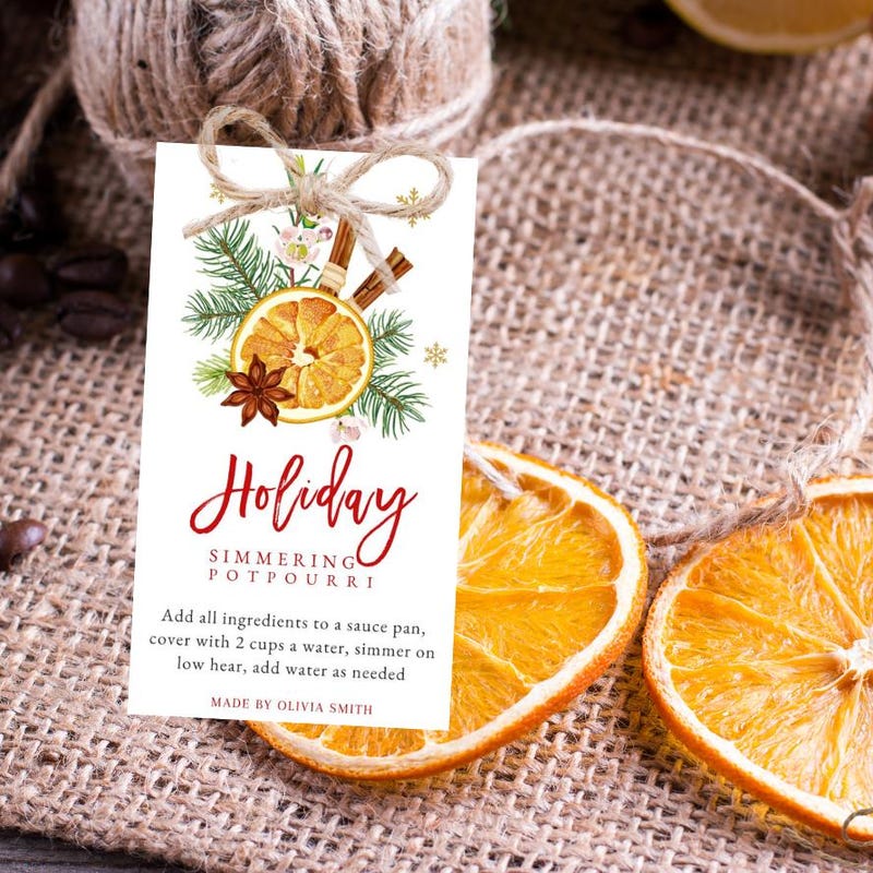 Square Label Gift Bag - 60+ Gift Ideas for 2025