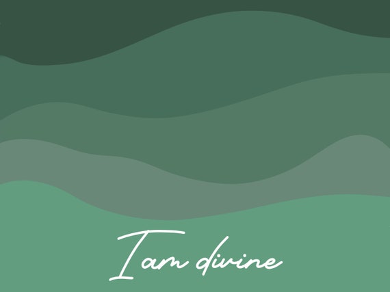 Minimalist Wallpaper Sea Green Aesthetic for Ipad/ Ipad Pro/ | Etsy