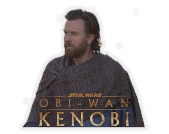 Obi Wan Kenobi Sticker - Etsy