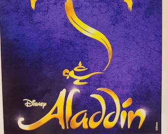 Aladdin Playbill - Etsy