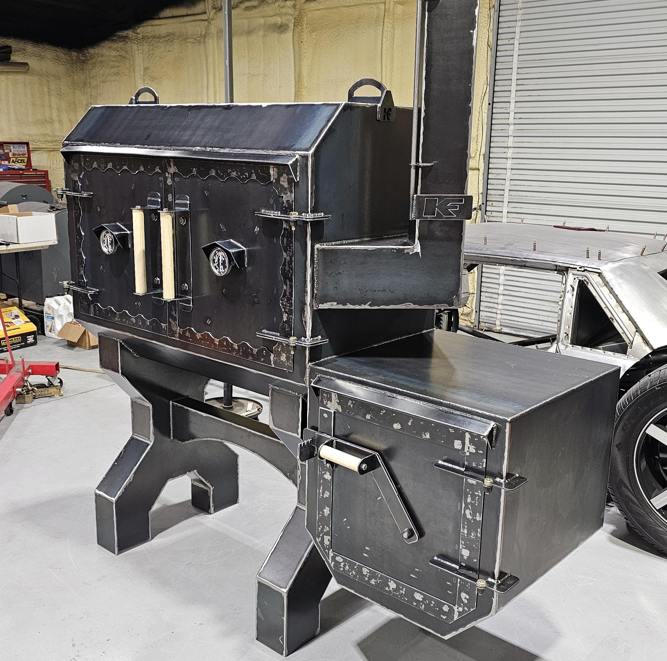Offset Smoker Plans Plus DXF Files and Build Video - Etsy