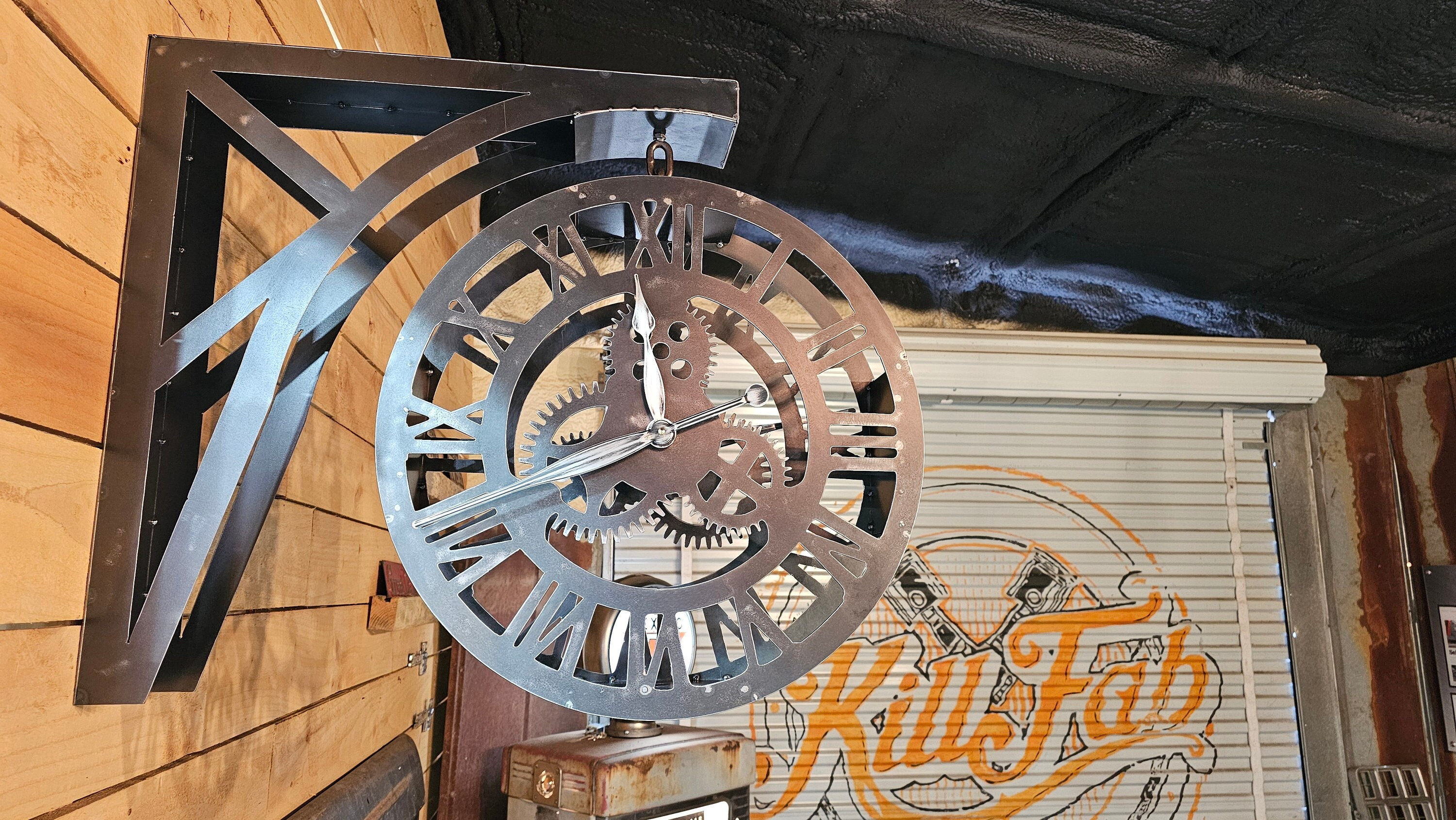 Dual Sided Vintage Clock DXF Files - Etsy