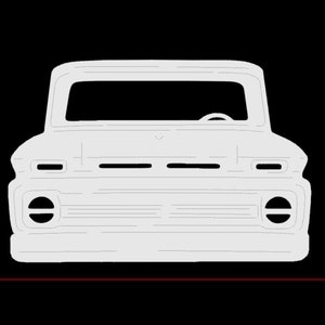 64 C10 Front DXF File - Etsy