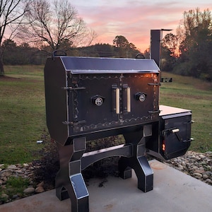 Offset Smoker Plans Plus DXF Files and Build Video - Etsy